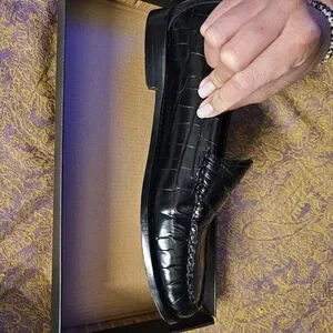 Shoes | Ghbass Womens Weejuns Whitney Exotic Penny Loafers | Poshmark
